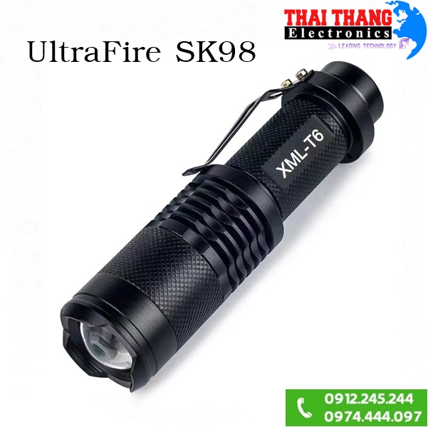 đèn pin ultrafire SK98